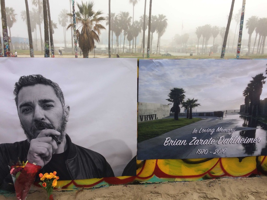 VIDEO: Public Memorial for Brian Zarate Held on Venice Beach ...