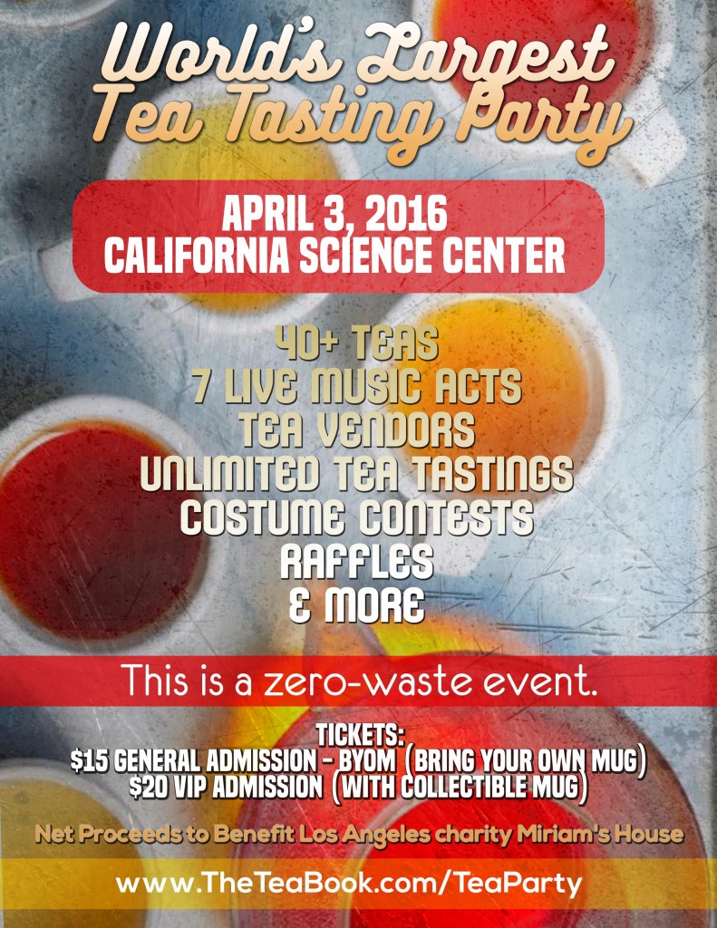 The World's Largest Zero Waste Tea Tasting Party Sunday - WestsideToday