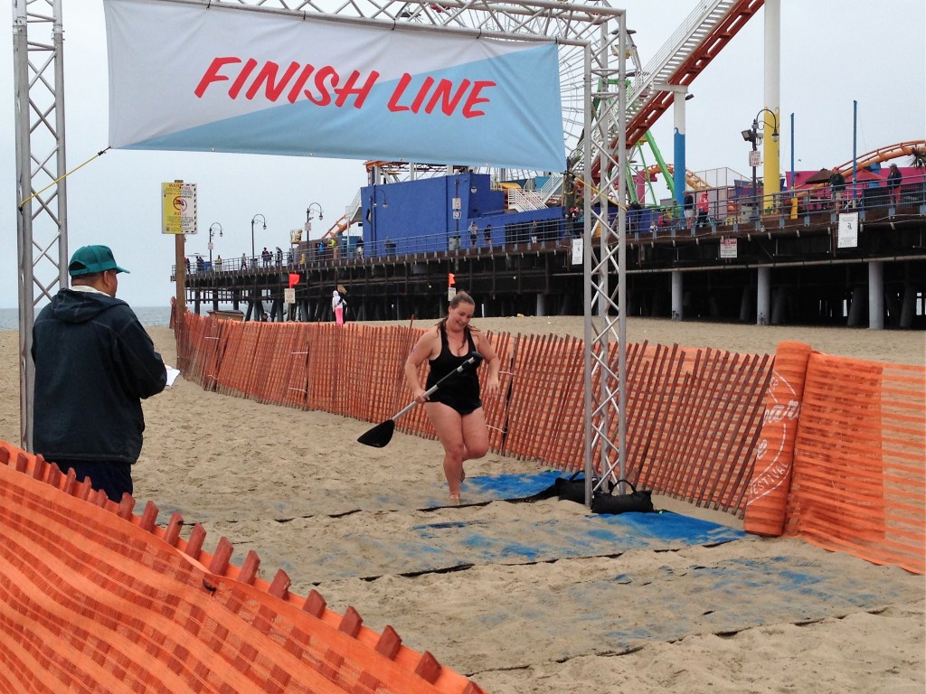 VIDEO: Santa Monica Pier Paddleboard Races are Occasion for Full Day of ...
