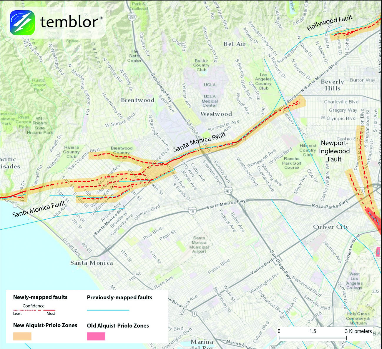 What Lies Beneath: Earthquake Fault Line Runs From Santa Monica to ...
