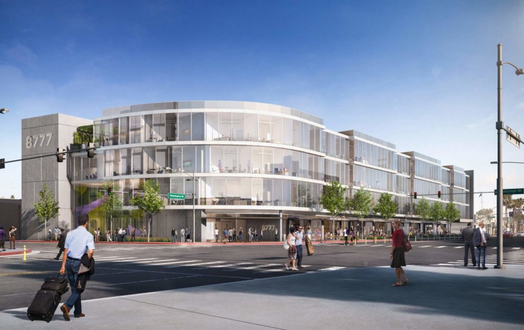 130,000 Square Foot Apple Office Building Well Under Way in Culver City ...