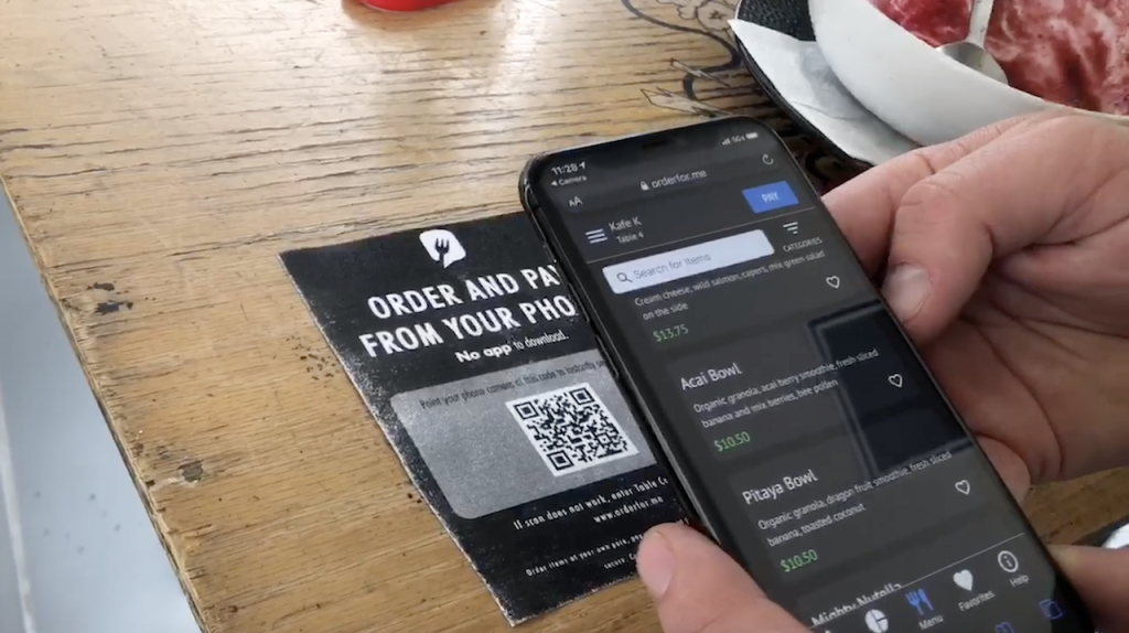 New Food App For Contactless Ordering - WestsideToday