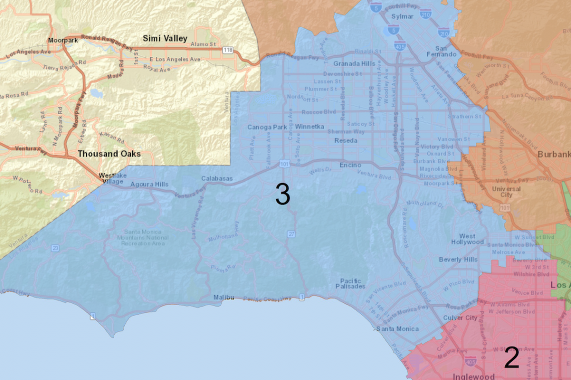 New LA County District for the Westside More Conservative - WestsideToday