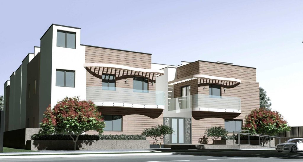 New Renderings for Nine-Unit Townhome Development in Culver City ...