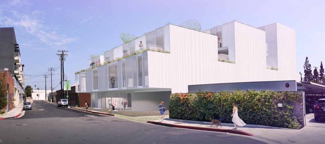 Construction Progresses on Mixed-Use Project on Wesley Street in Culver ...