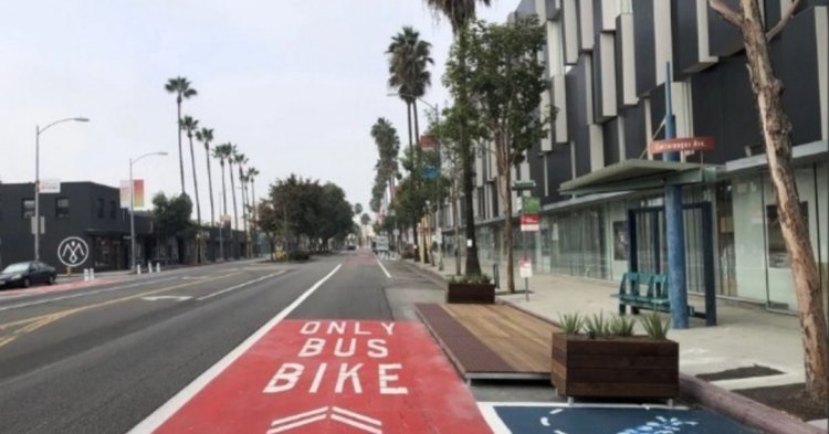 Culver City's MOVE Project to Create Shared Bus and Bike Lanes in ...