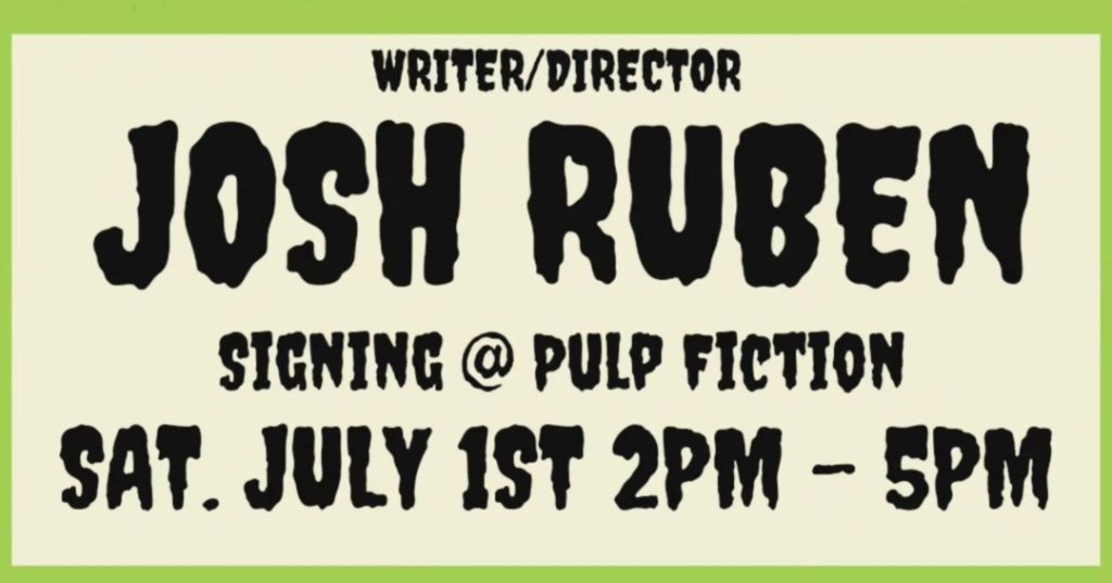 Acclaimed Director Josh Ruben to Sign Copies Of His New Comic “Darla ...