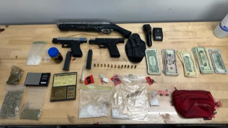CCPD Traffic Stop Uncovers Dangerous Drug and Weapon Stash, Leads to ...