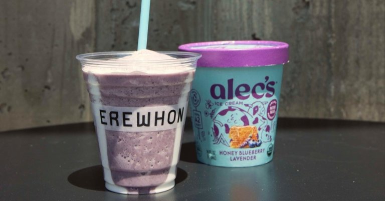 Erewhon Unveils A Regenerative Organic Honey Blueberry Lavender Shake ...