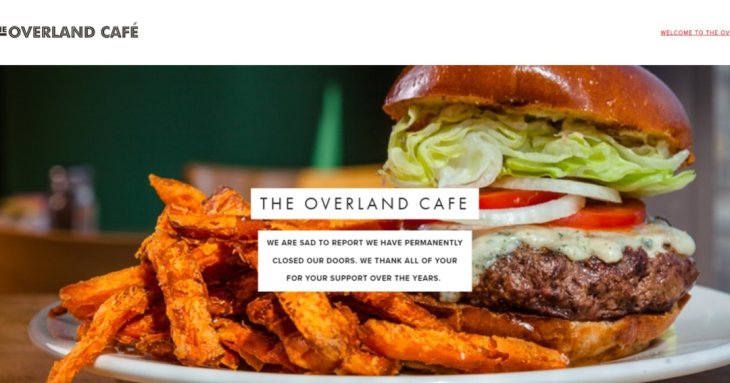 After Nearly Fifty Years, The Overland Cafe Has Permanently Closed Its ...