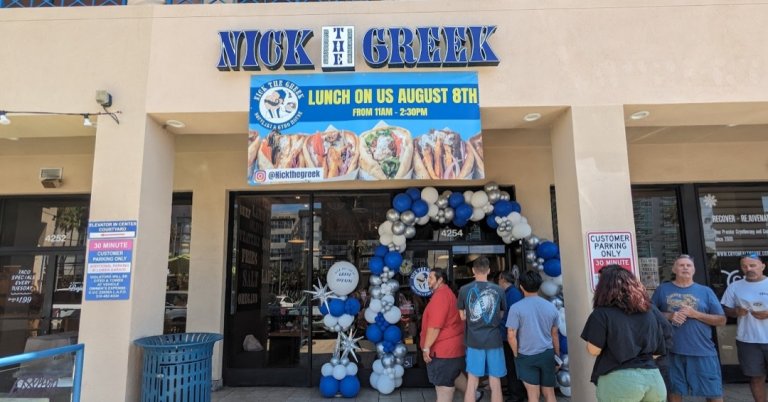 (Video) Nick The Greek's Grand Opening In Marina Del Rey - WestsideToday