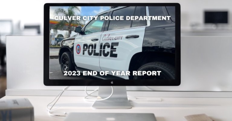 Culver City Police Department Unveils 2023 End-of-Year Report ...