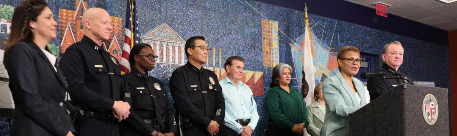 LAPD Reports Safer Streets: Crime Stats Show Major Improvements in 2024 ...